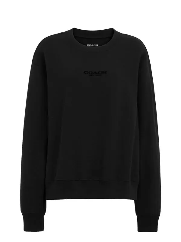 COACH OUTLET Coach Crewneck Sweatshirt - Black