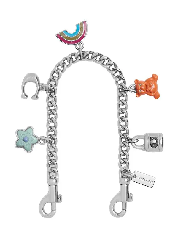 COACH OUTLET Silver Swagger Chain With Charms - Silver/silver