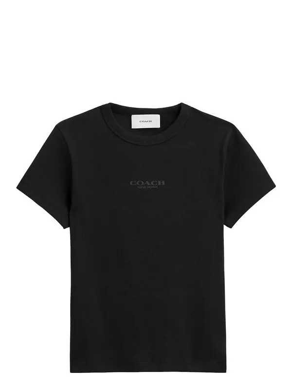COACH OUTLET New York Ribbed T-shirt - Black