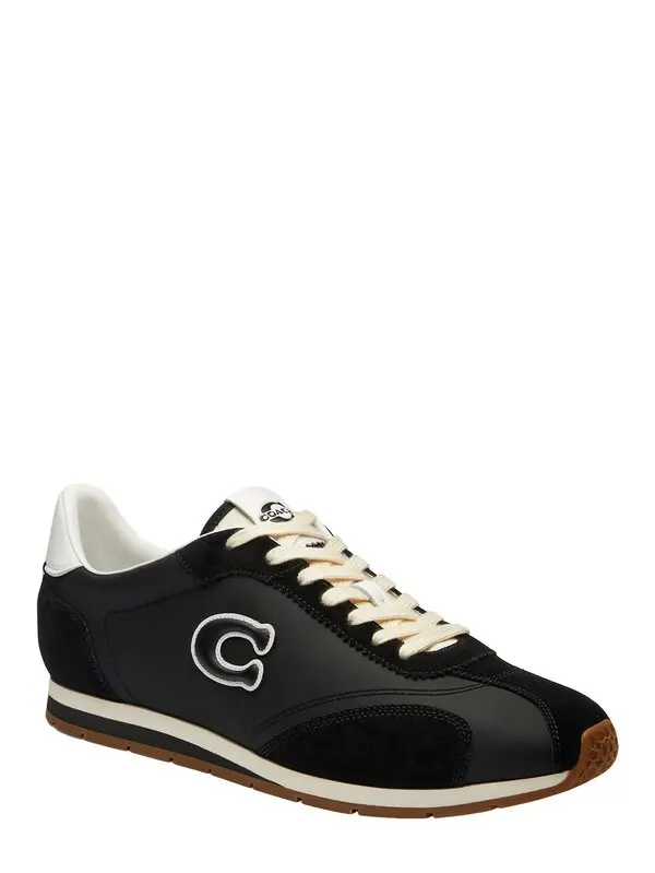 COACH OUTLET Coach Flat Sneaker - Black/optic White
