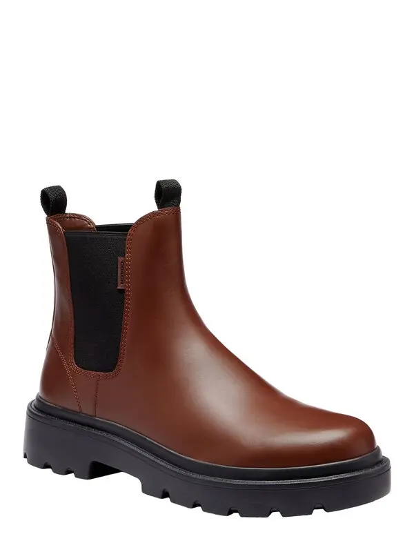 COACH OUTLET Coach Chelsea Boot - Vintage Brown/black