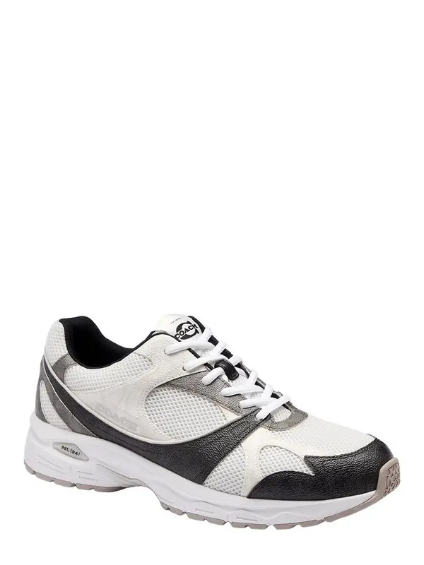COACH OUTLET Coach Signature Coated Canvas Sport Sneaker - Black