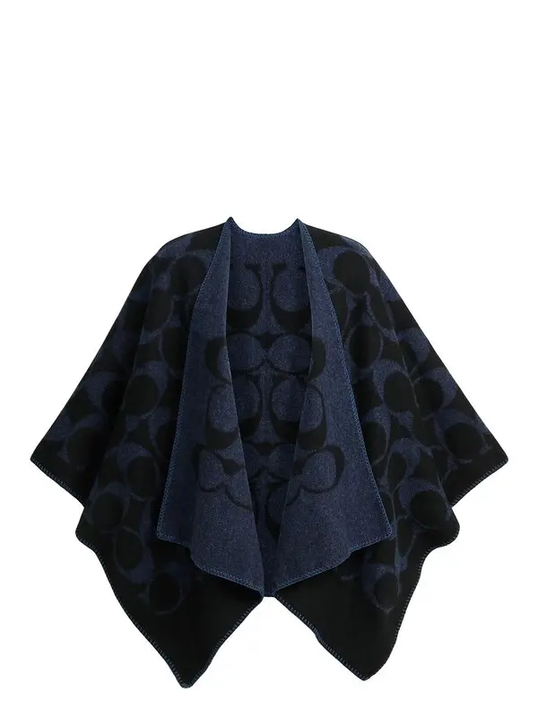 COACH OUTLET Coach Maxi Signature Cape - Black