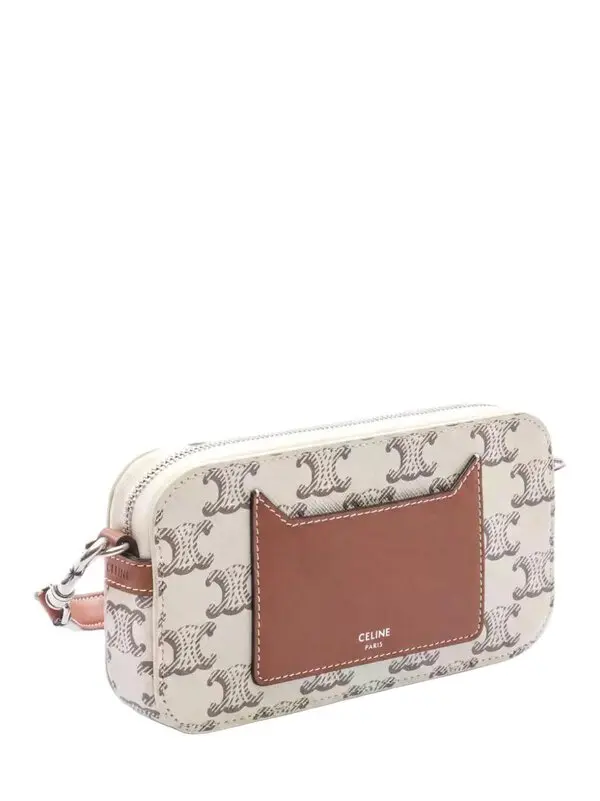 Celine Triomphe Canvas Mini Bag - Neutrals