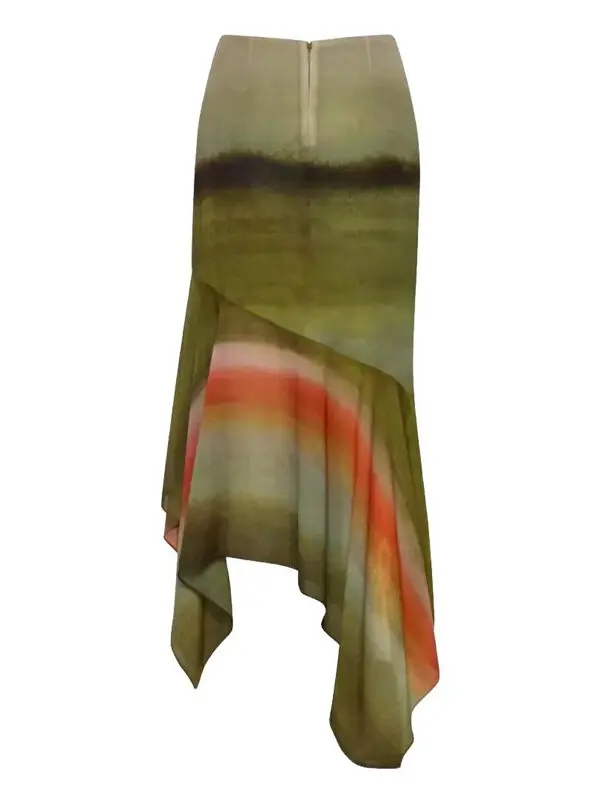 BAOBAB Carlota Asymmetrical Skirt - Green