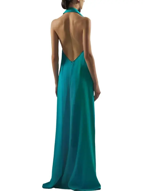 TALLER MARMO Barbara Maxi Dress - Blue