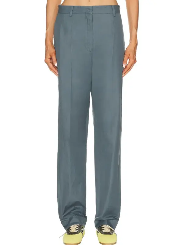 Dries Van Noten Pilar Pant - Petrol