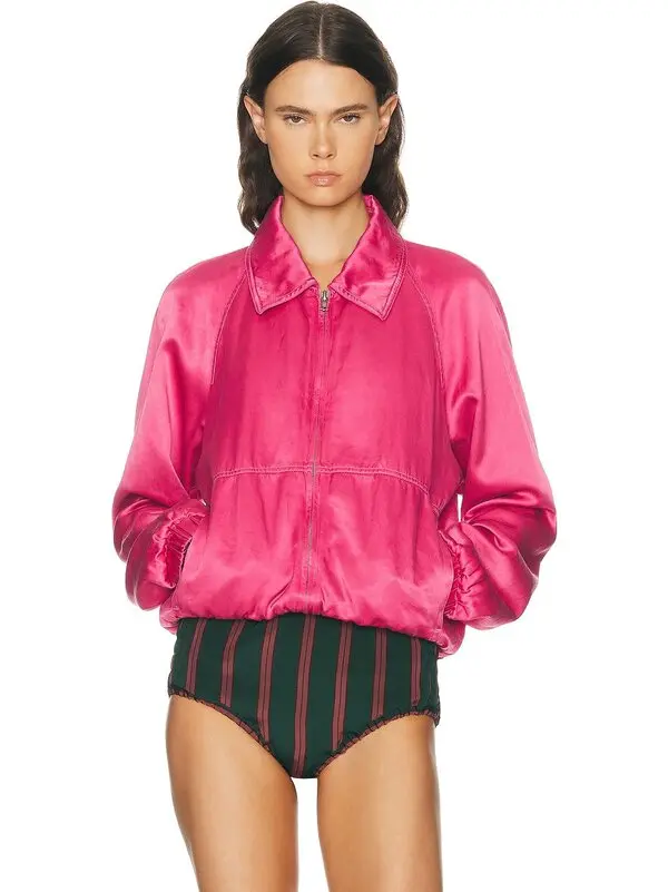 Dries Van Noten Vinnia Jacket - Fuchsia