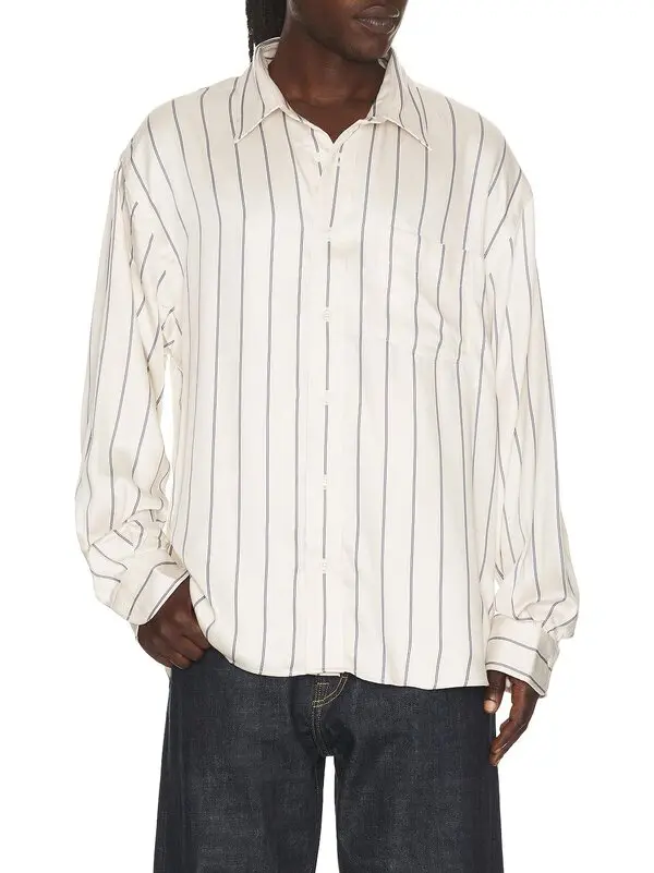 SUNFLOWER New Base Shirt In ,beige - Blue