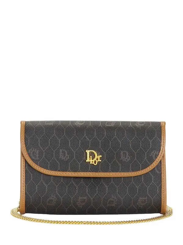 Dior Honeycomb Shoulder Bag - Brown