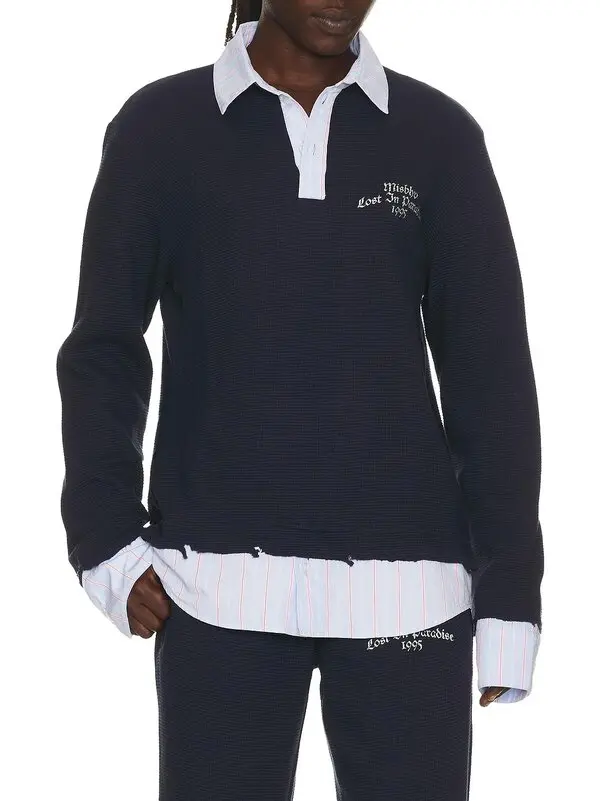 MISBHV 2in1 Varsity Polo - Navy