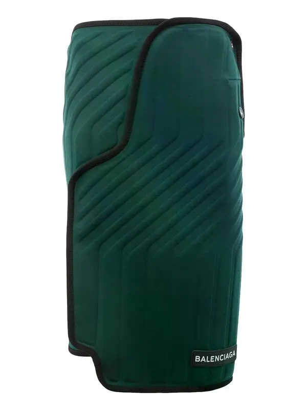 Balenciaga Car Design Molded Skirt - Green