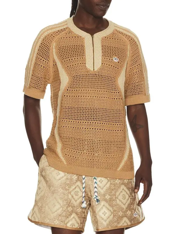 ADIDAS ORIGINALS X Clot Edison Chen Knit Jersey - Beige