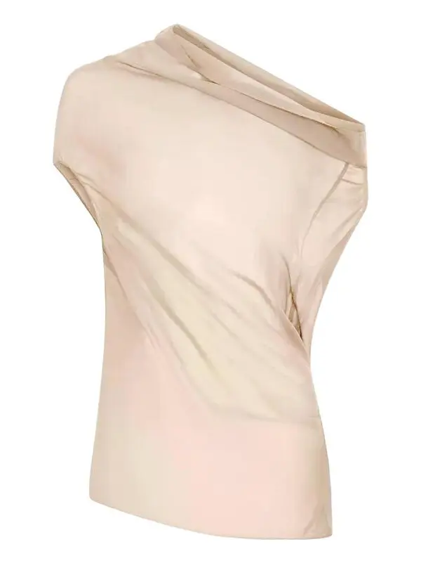 NICHOLAS Ryane Asymmetric Twisted Top - Neutrals