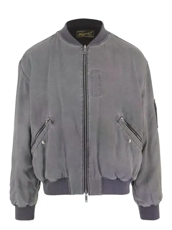 WOOYOUNGMI Quilted Reversible Bomber Jacket - Grey