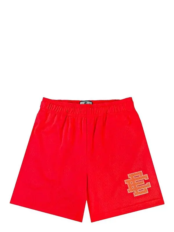 ERIC EMANUEL Core Mesh Shorts - Red