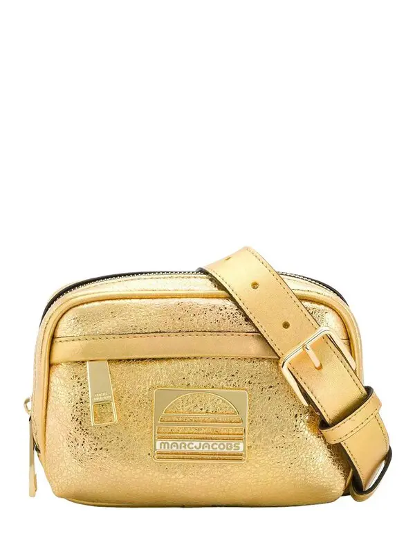 Marc Jacobs Calf Leather Sport Belt Bag - Gold