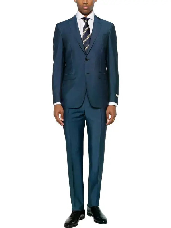 Canali Single-breasted Suit - Blue