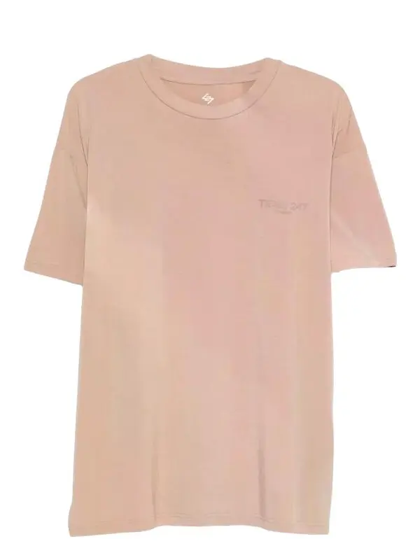 REPRESENT Logo-print T-shirt - Neutrals