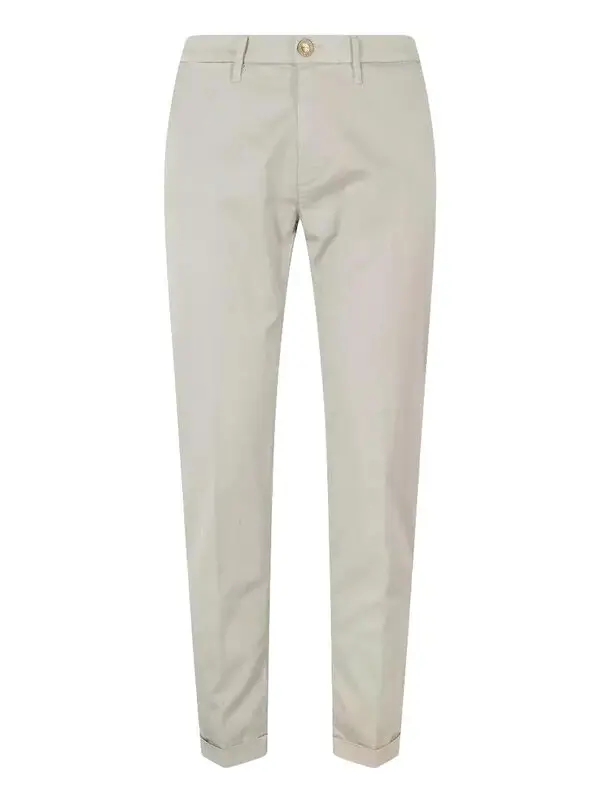 RE-HASH Turn-up Chino Trousers - Neutrals
