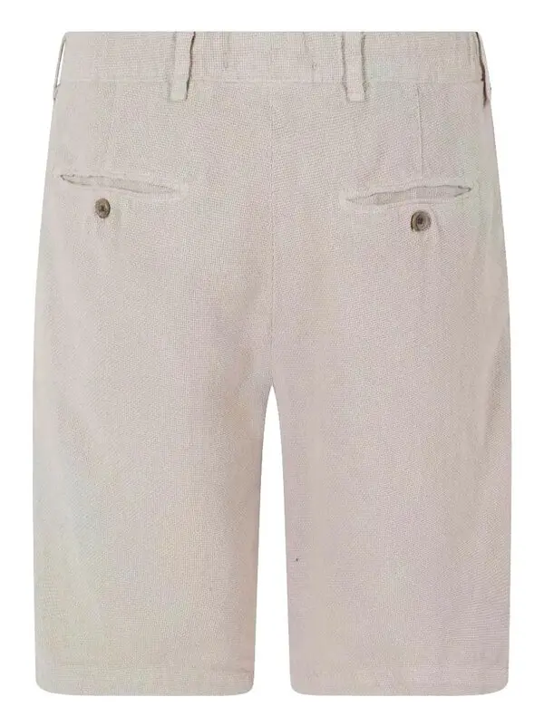 MYTHS Textured Bermuda Shorts - Neutrals