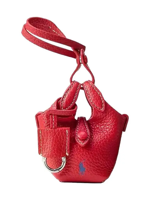 Polo Ralph Lauren Mini Polo Play Bag Charm - Red