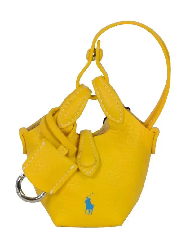 Polo Ralph Lauren Mini Bag Charm - Yellow