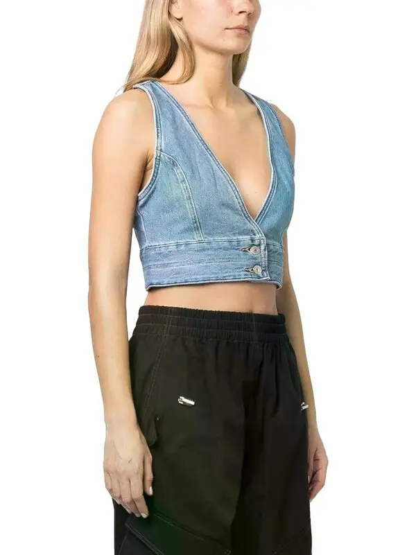 LEVI'S Denim Sleeveless Top - Blue