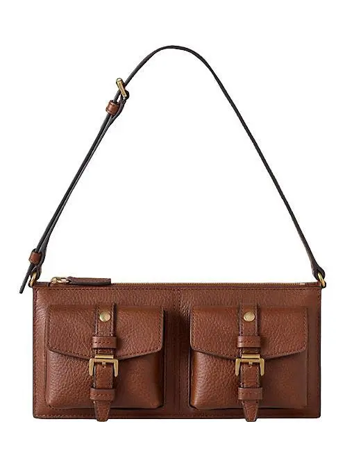 Mulberry Roxanne Mini Leather Shoulder Bag - Oak