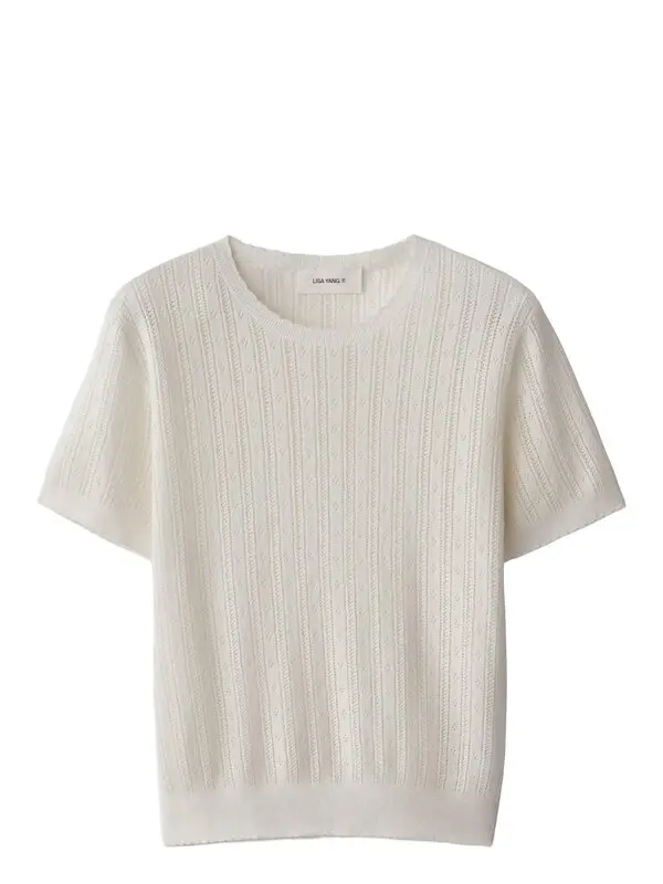 LISA YANG The Suyin T-shirt - Salt