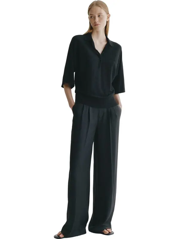 LISA YANG The Norie Sweater - Black