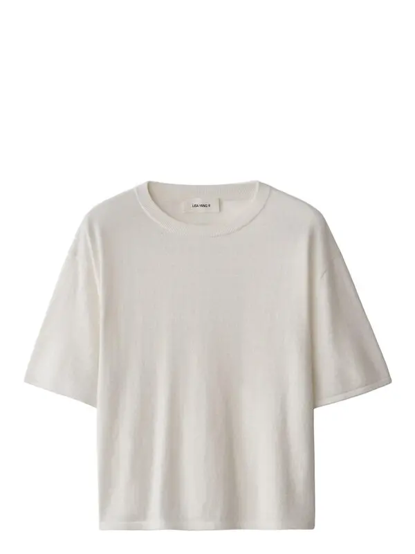 LISA YANG The Rubie T-shirt - Salt
