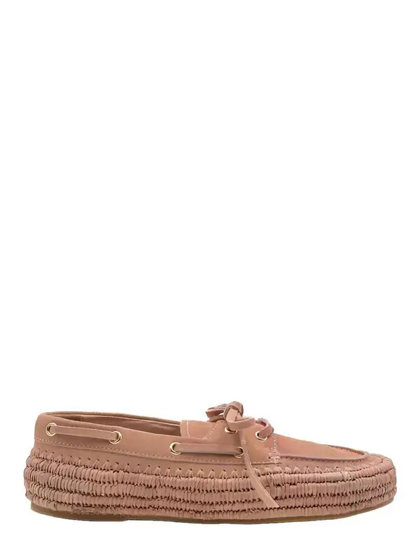 PALOMA BARCELO Penelope Suede Espadrilles - Brown