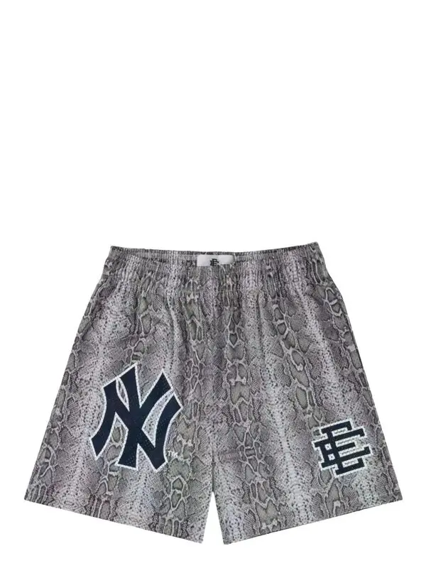 ERIC EMANUEL X New York Yankees Basic Shorts - Grey