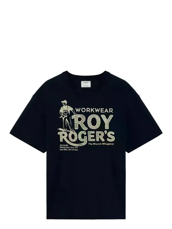 ROY ROGER'S Graphic-print T-shirt - Blue