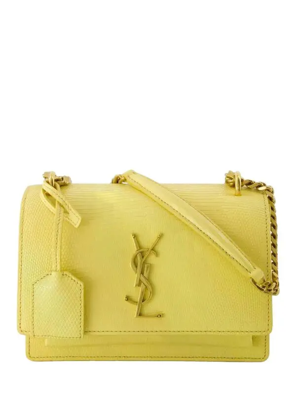 Saint Laurent Small Sunset Bag - Yellow