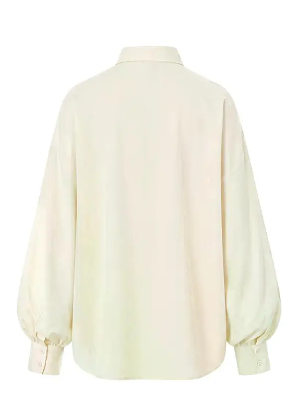SOSUE Antonia Floral Detail Shirt - Neutrals