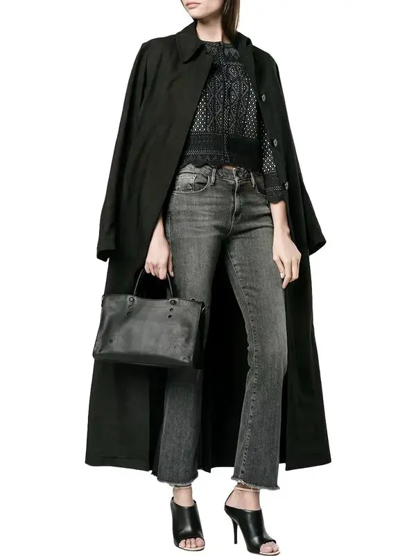 Alexander McQueen Cropped Cardigan - Black