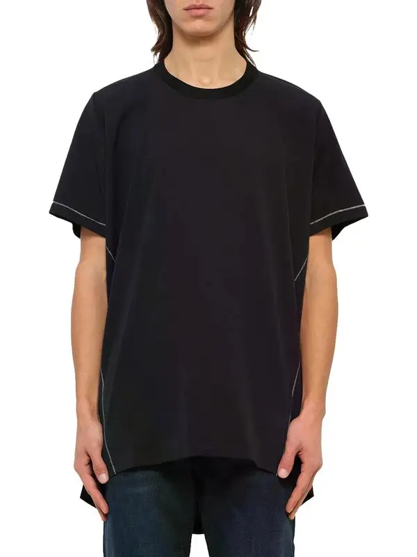 LANVIN Asymmetric T-shirt - Blue