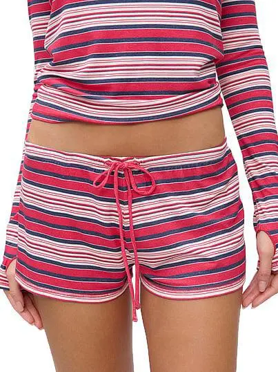 Victoria's Secret Frankies Bikinis Jennie X Sophie Lightweight Jersey Short - Multicolored