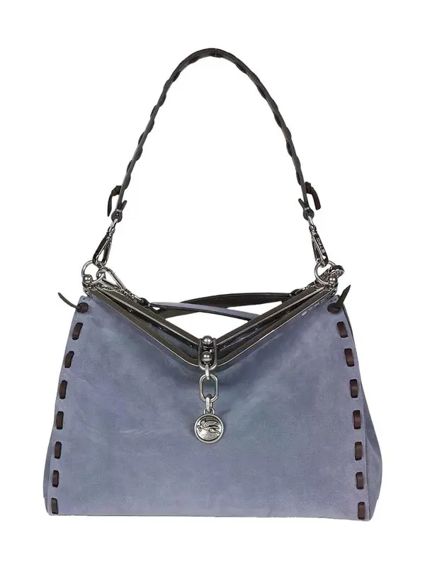Etro Medium Vela Shoulder Bag - Blue