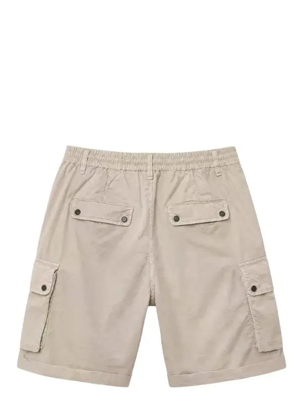 MASON'S Multi-pocket Cargo Shorts - Neutrals