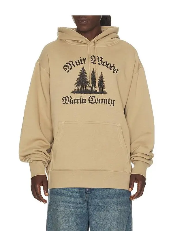 AFIELD OUT Muir Hoodie - Brown