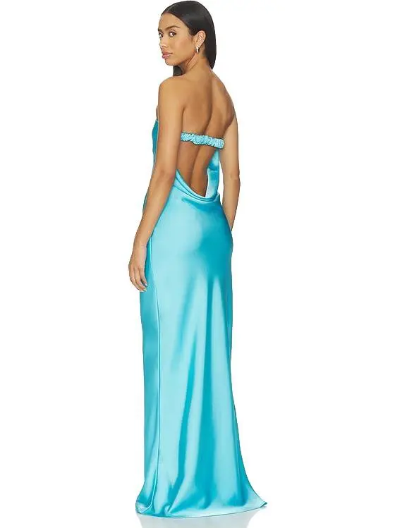 Nbd Indira Gown - Blue