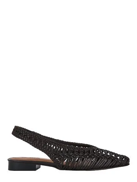 Madewell Harper Sling Flat - Chocolate