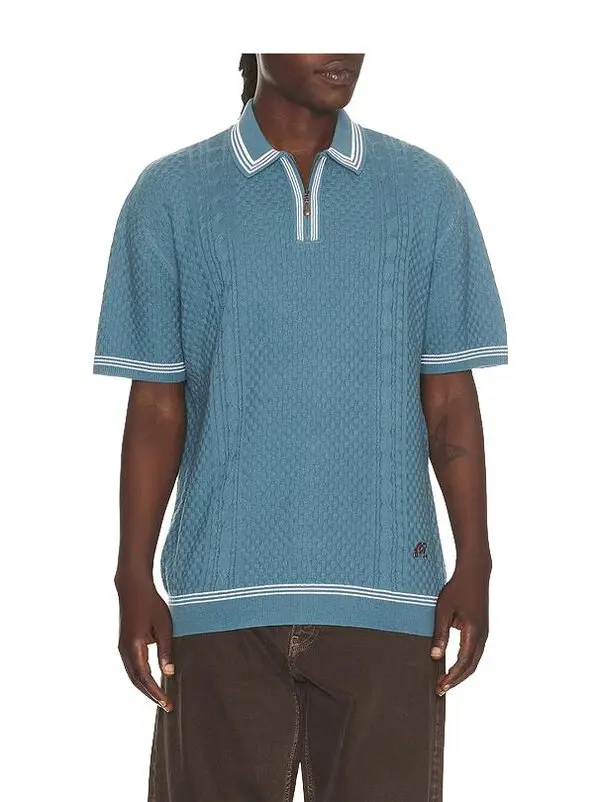 MALBON Navarro Polo In . Also - Blue