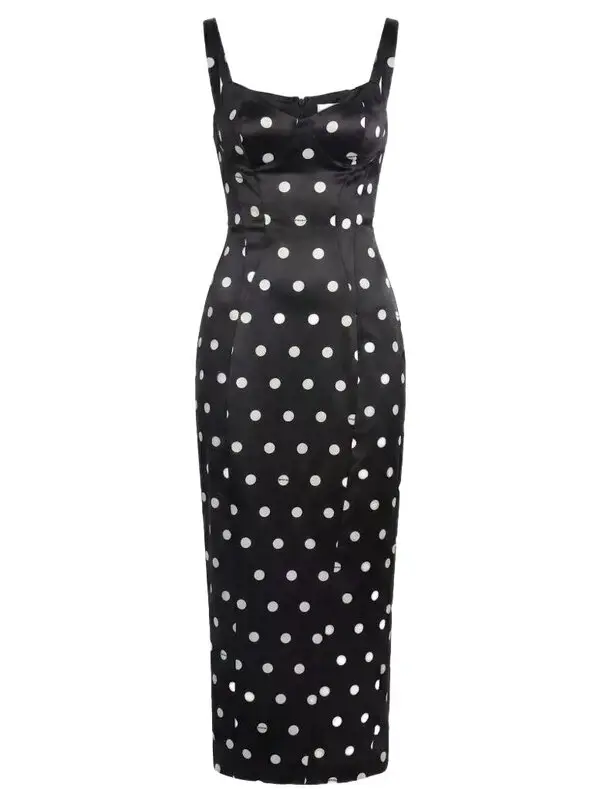NICHOLAS Dominique Panelled Maxi Dress - Black