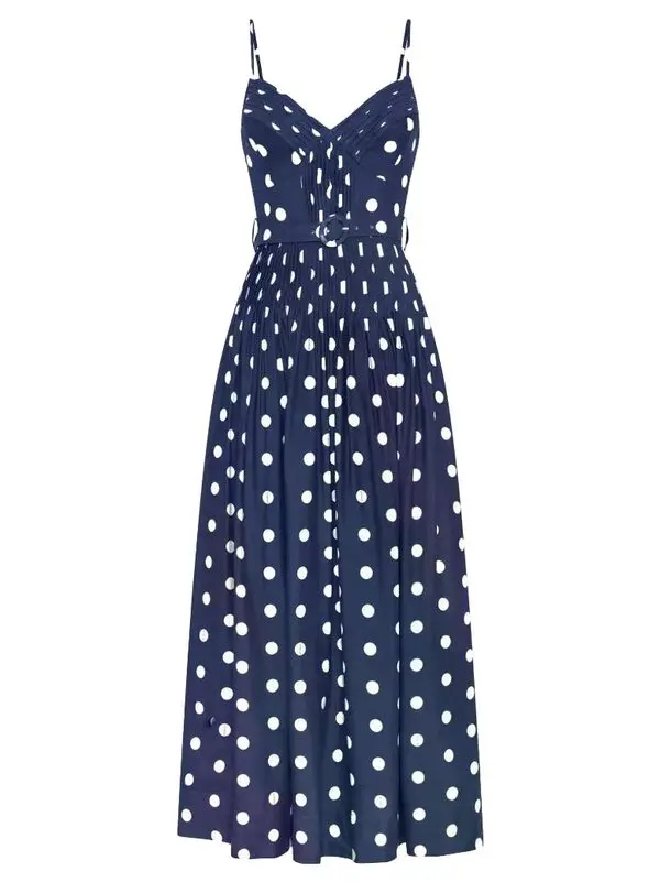 NICHOLAS Mireille Midi Dress - Blue