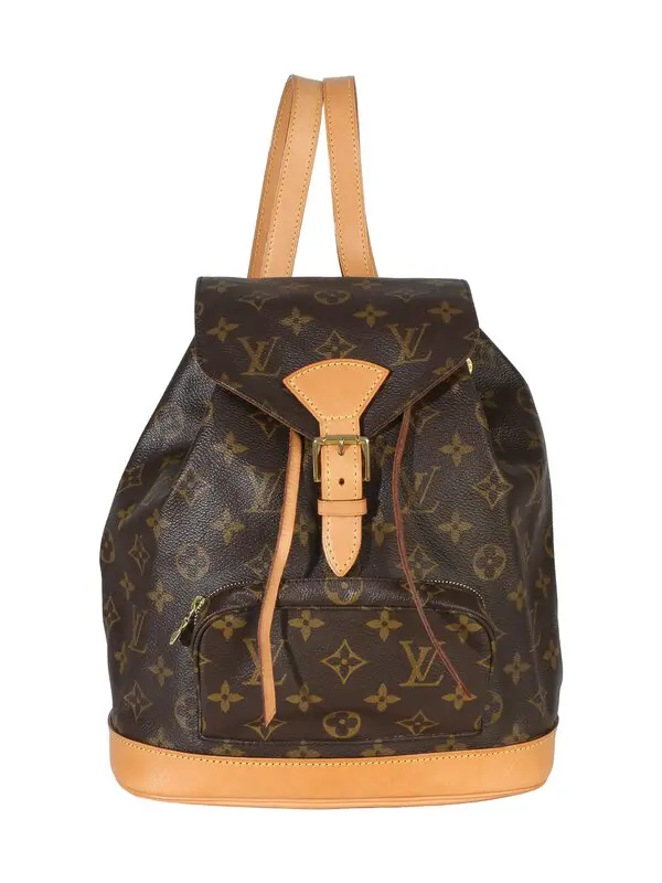 LOUIS VUITTON Monogram Canvas Montsouris Pm Backpack - Brown