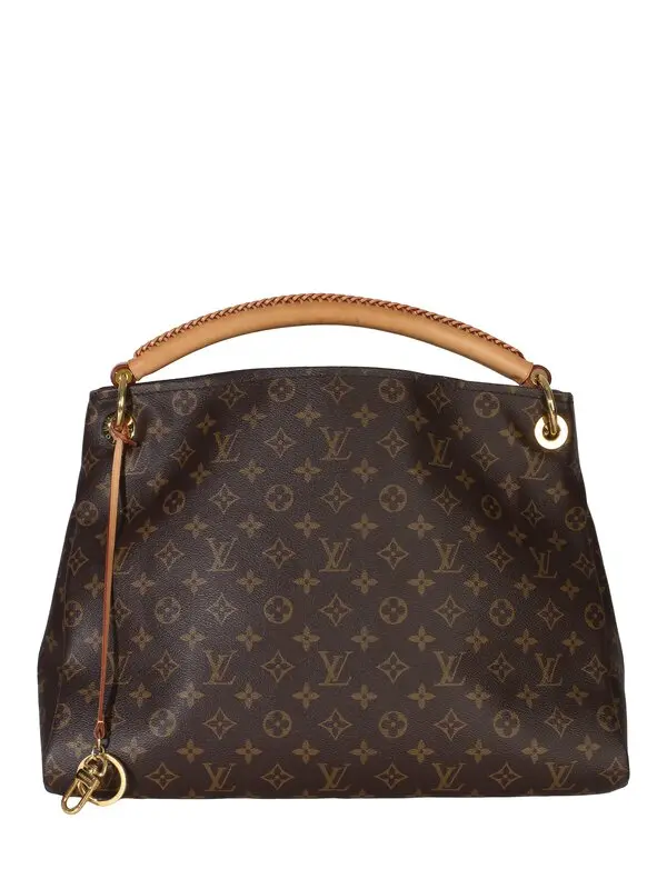 LOUIS VUITTON Monogram Artsy Mm Shoulder Bag - Brown